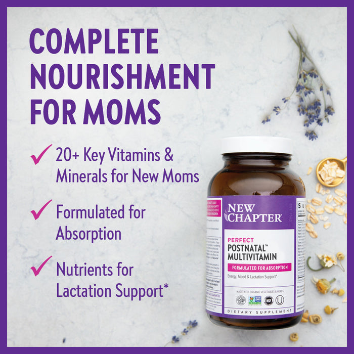 Perfect Postnatal™ Multivitamin for Nursing | New Chapter