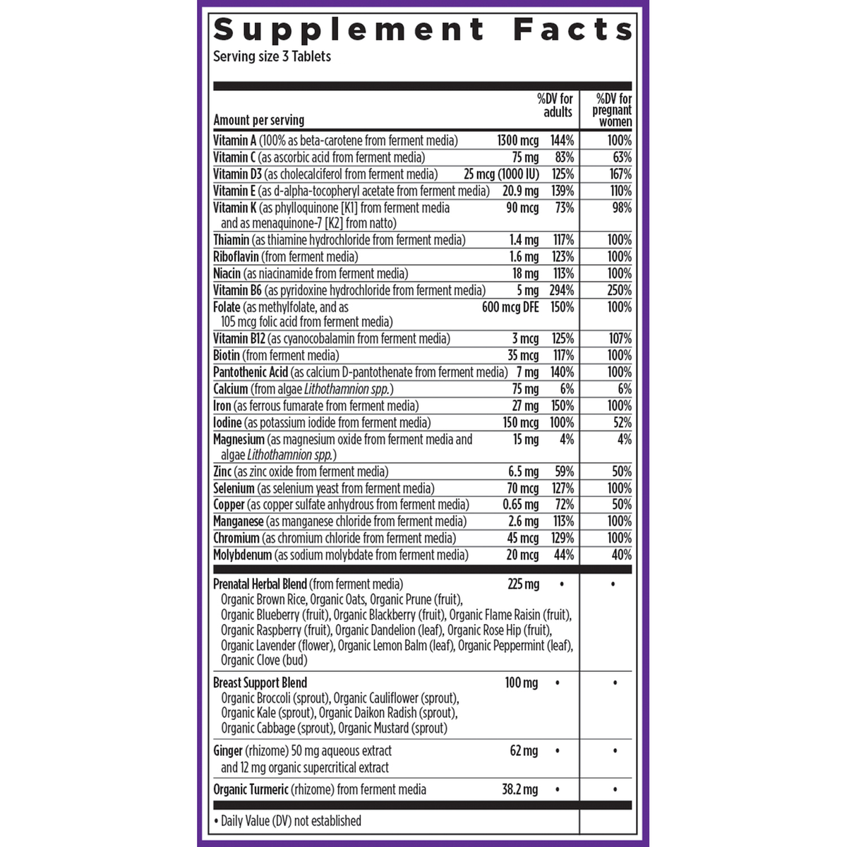 Perfect Prenatal™ Multivitamin with Gentle Iron | New Chapter