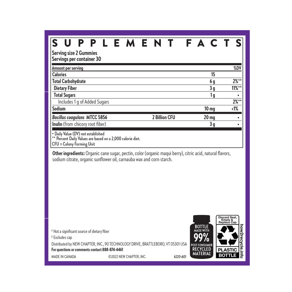 All-Flora™ Probiotic + Prebiotic Gummies | New Chapter