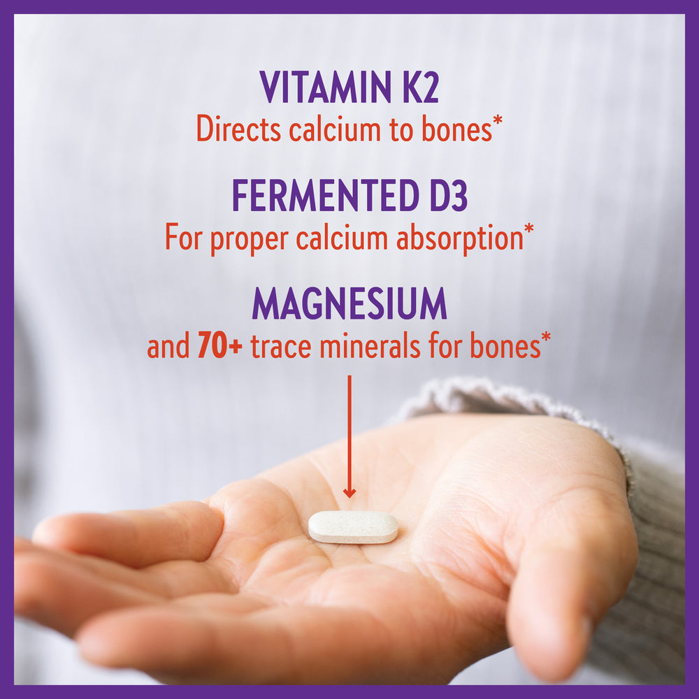 Bone Strength Supplement with Plant Calcium | New Chapter