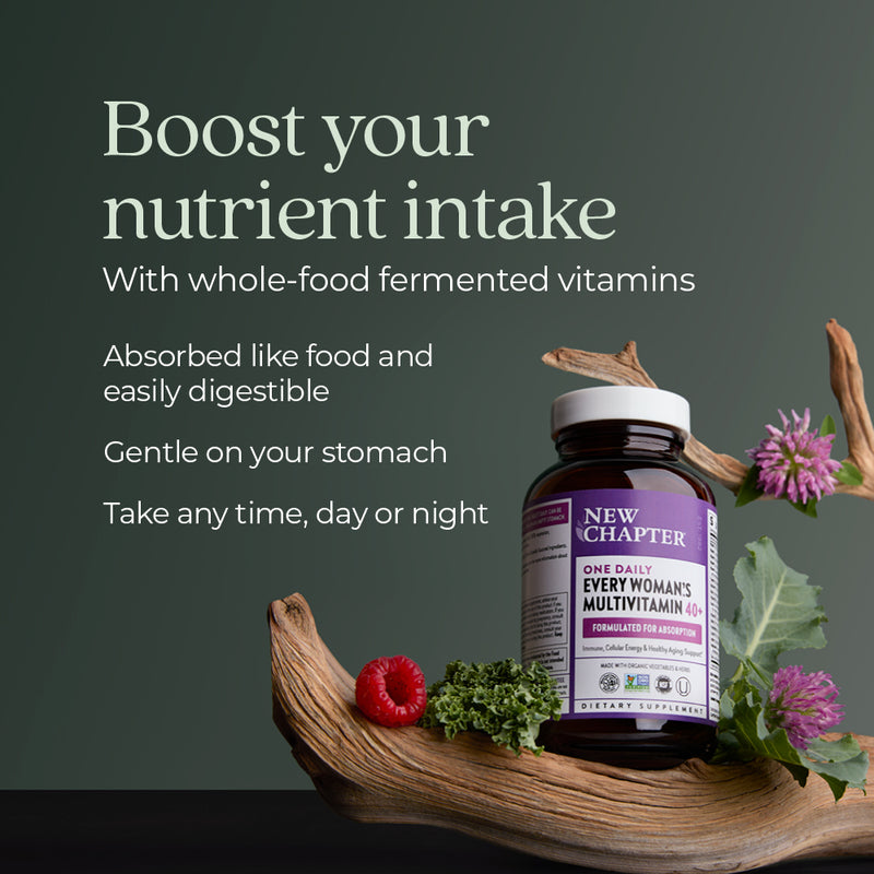 Every Woman™'s One Daily 40+ Multivitamin | New Chapter Women's Wellness