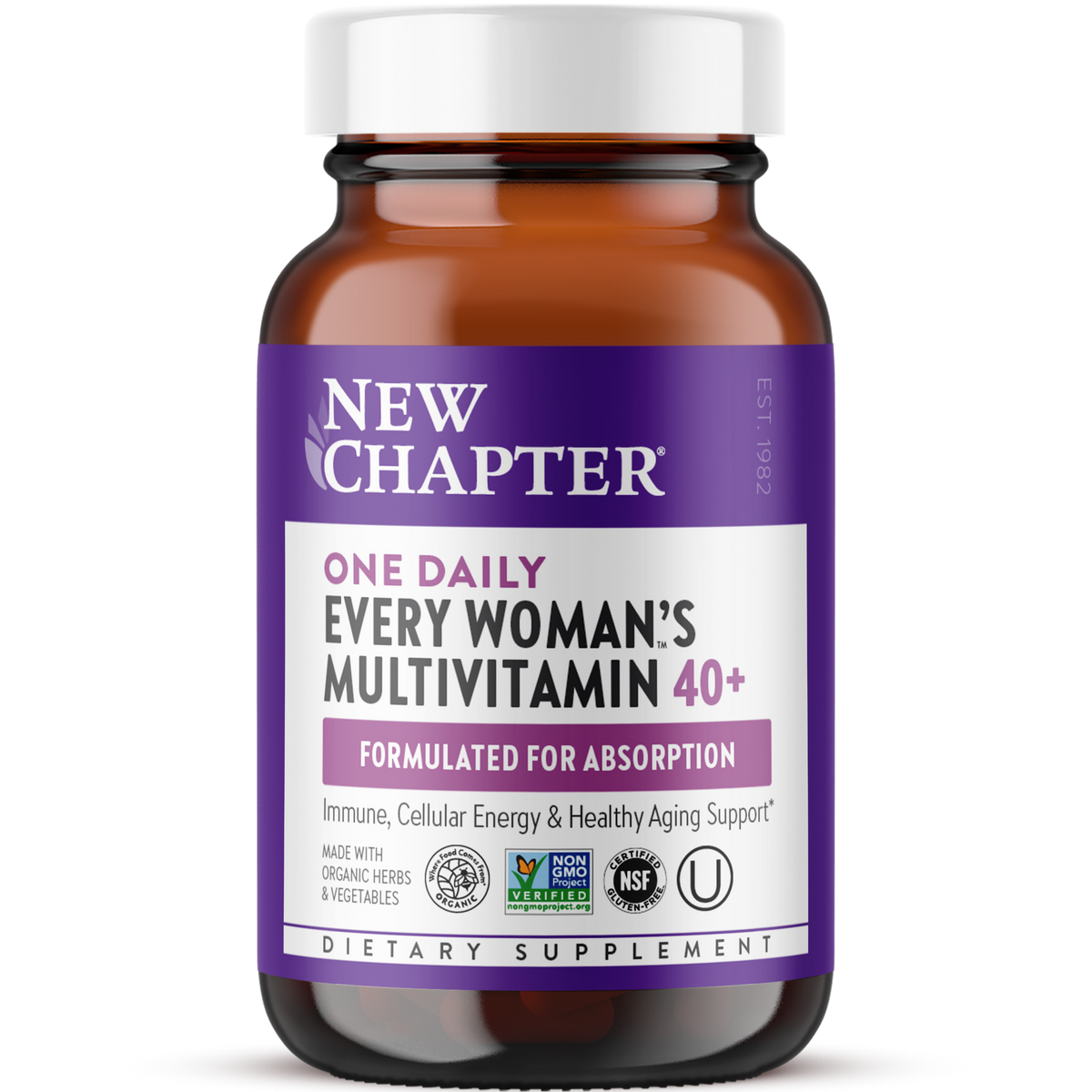 Every Woman™'s One Daily 40+ Multivitamin | New Chapter Women's Wellness