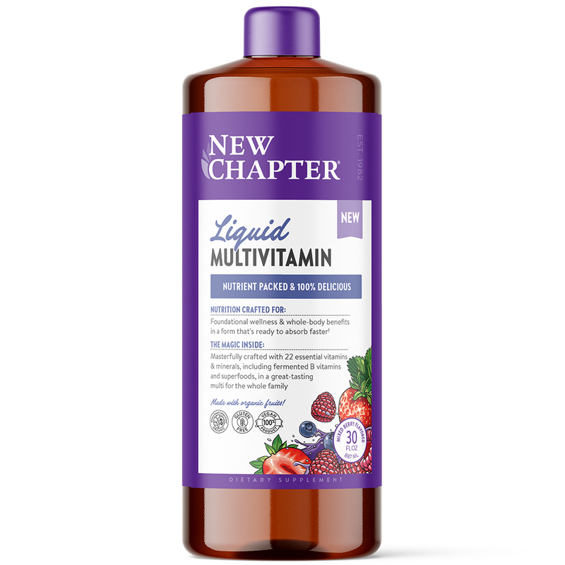 Liquid Multivitamin for Adults & Kids | New Chapter