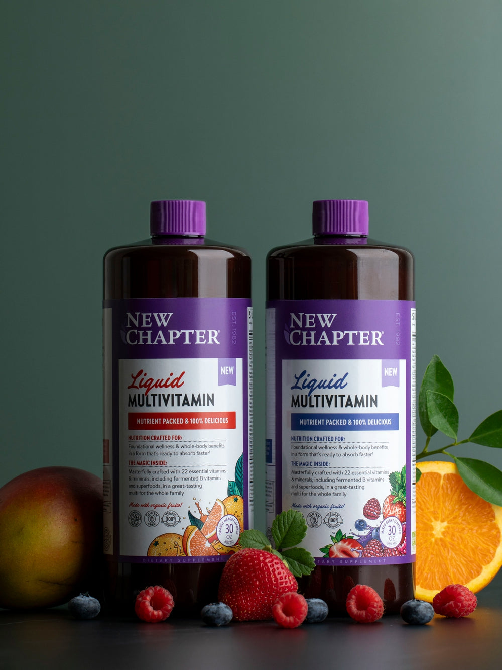 Family-Friendly Liquid Multivitamin Supporting Daily Cellular Energy ...