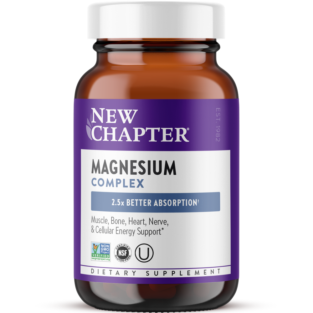 Magnesium Complex | 3-in-1 Absorbable Blend | New Chapter