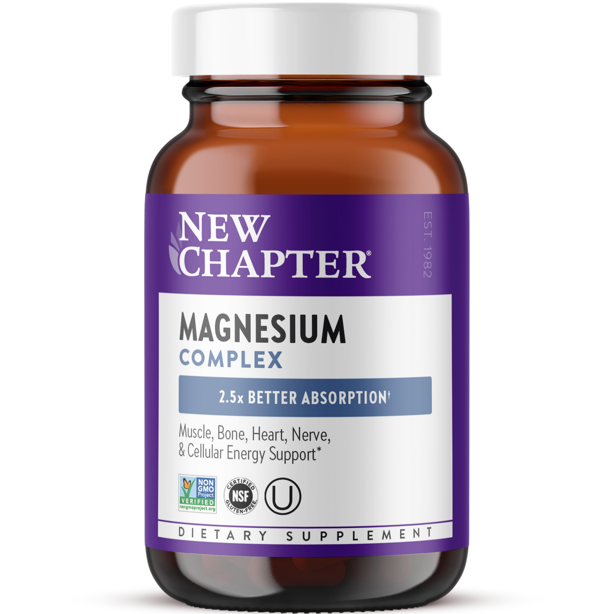Magnesium Complex | 3-in-1 Absorbable Blend | New Chapter