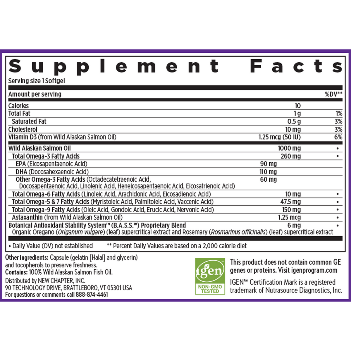 Omega-3 Complex | Heart-Healthy Fish Oil | New Chapter