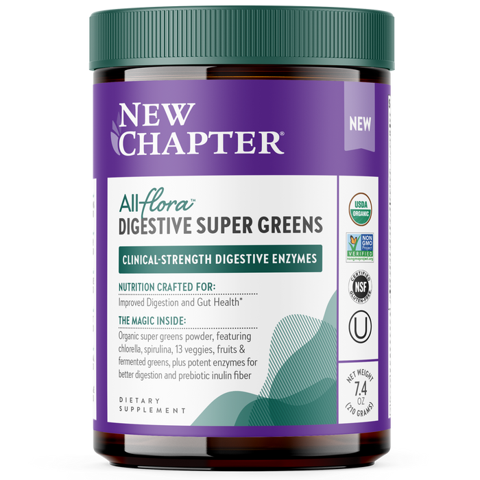 All-Flora™ Digestive Super Greens Powder | New Chapter
