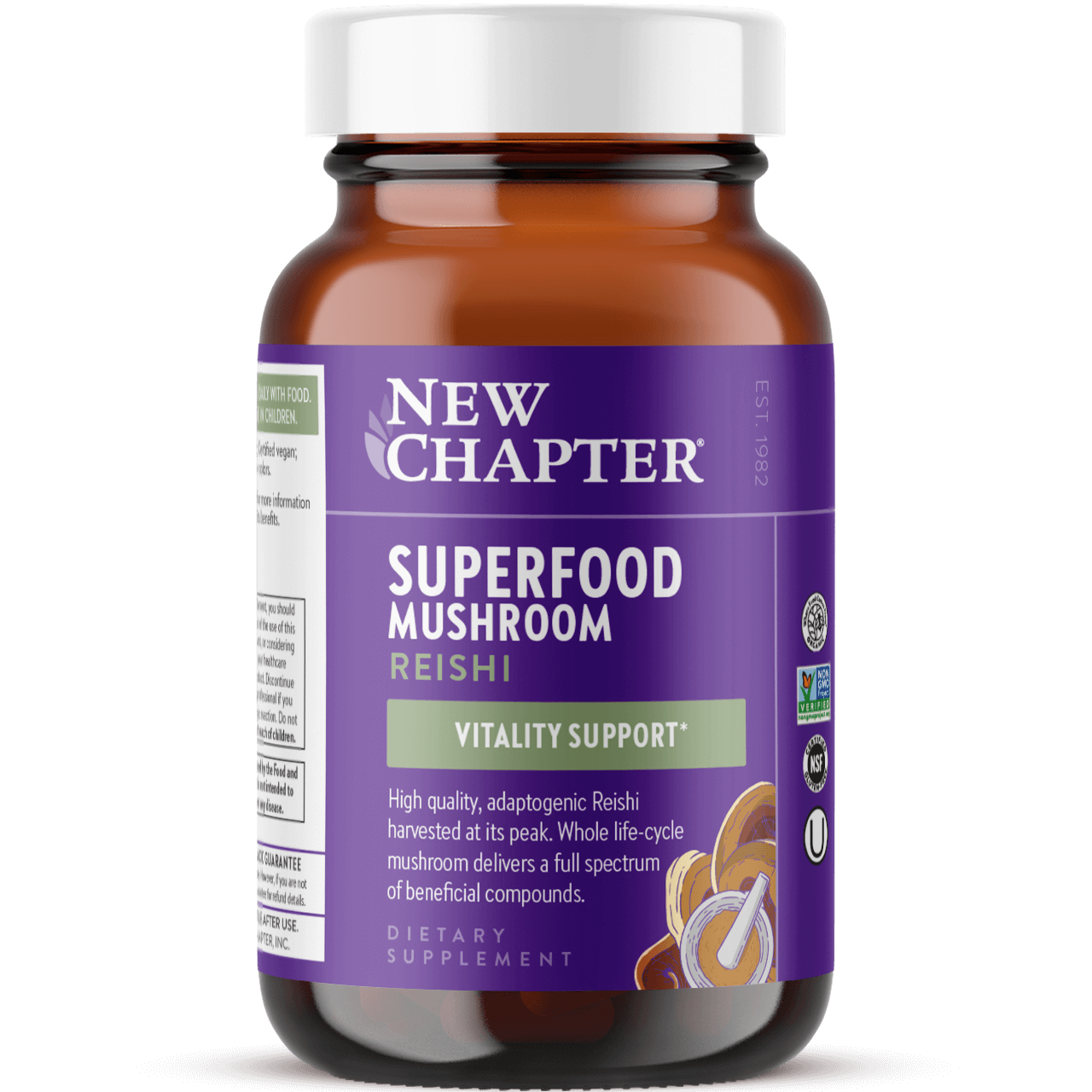 Superfood Reishi Mushroom Supplement | New Chapter
