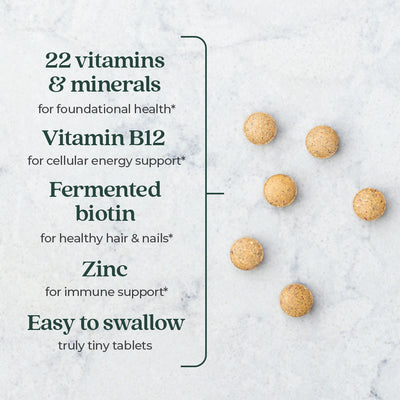 Tiny Tabs™ Multivitamin | Small Vitamin Tablets | New Chapter