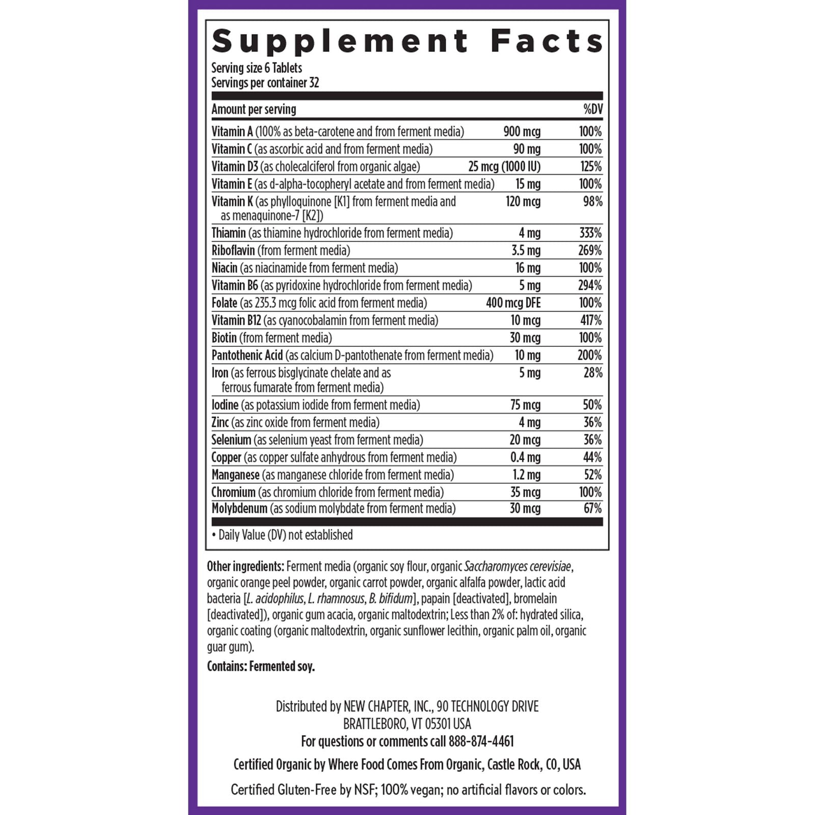 Tiny Tabs™ Multivitamin | Small Vitamin Tablets | New Chapter