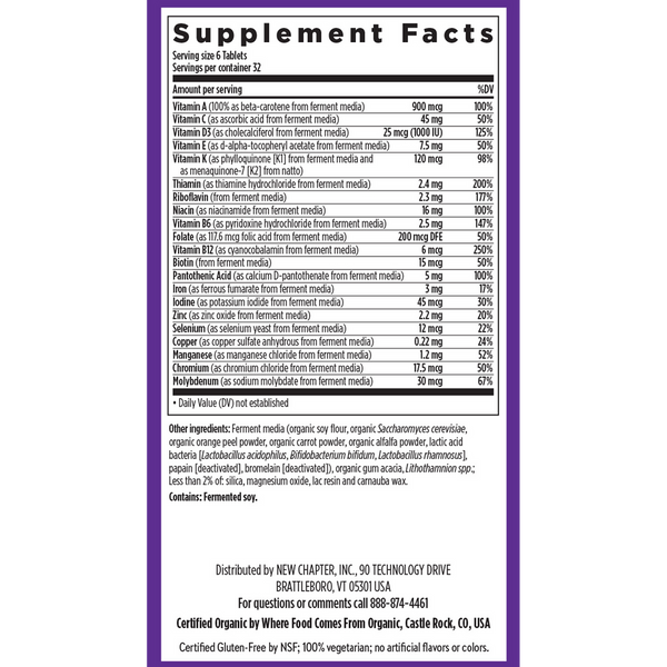 Tiny Tabs™ Multivitamin | Small Vitamin Tablets | New Chapter