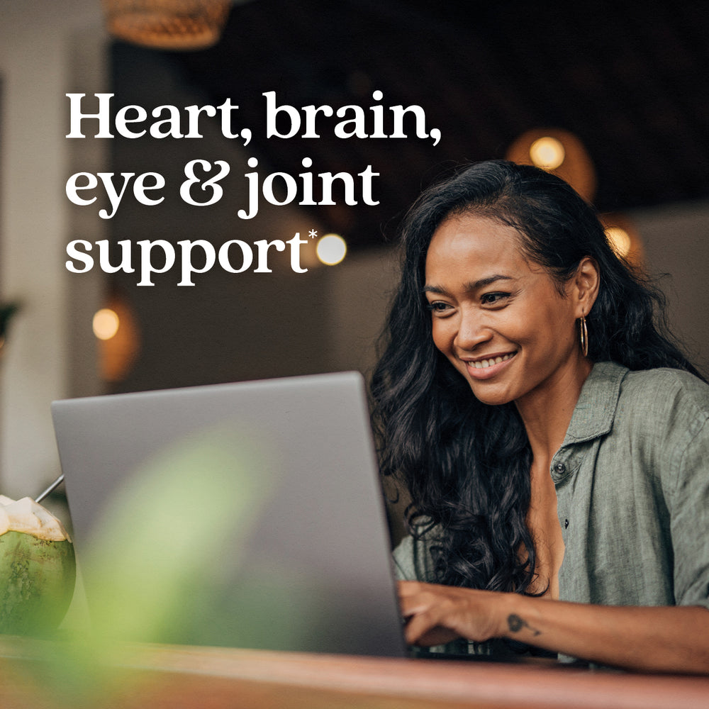 Vegan Omega-3 | Plant-Based DHA Supplement | New Chapter