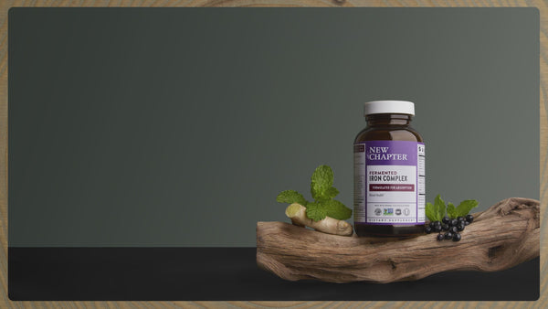 Fermented Iron Complex Supplement | New Chapter