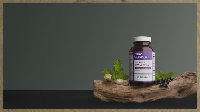 Fermented Iron Complex Supplement | New Chapter